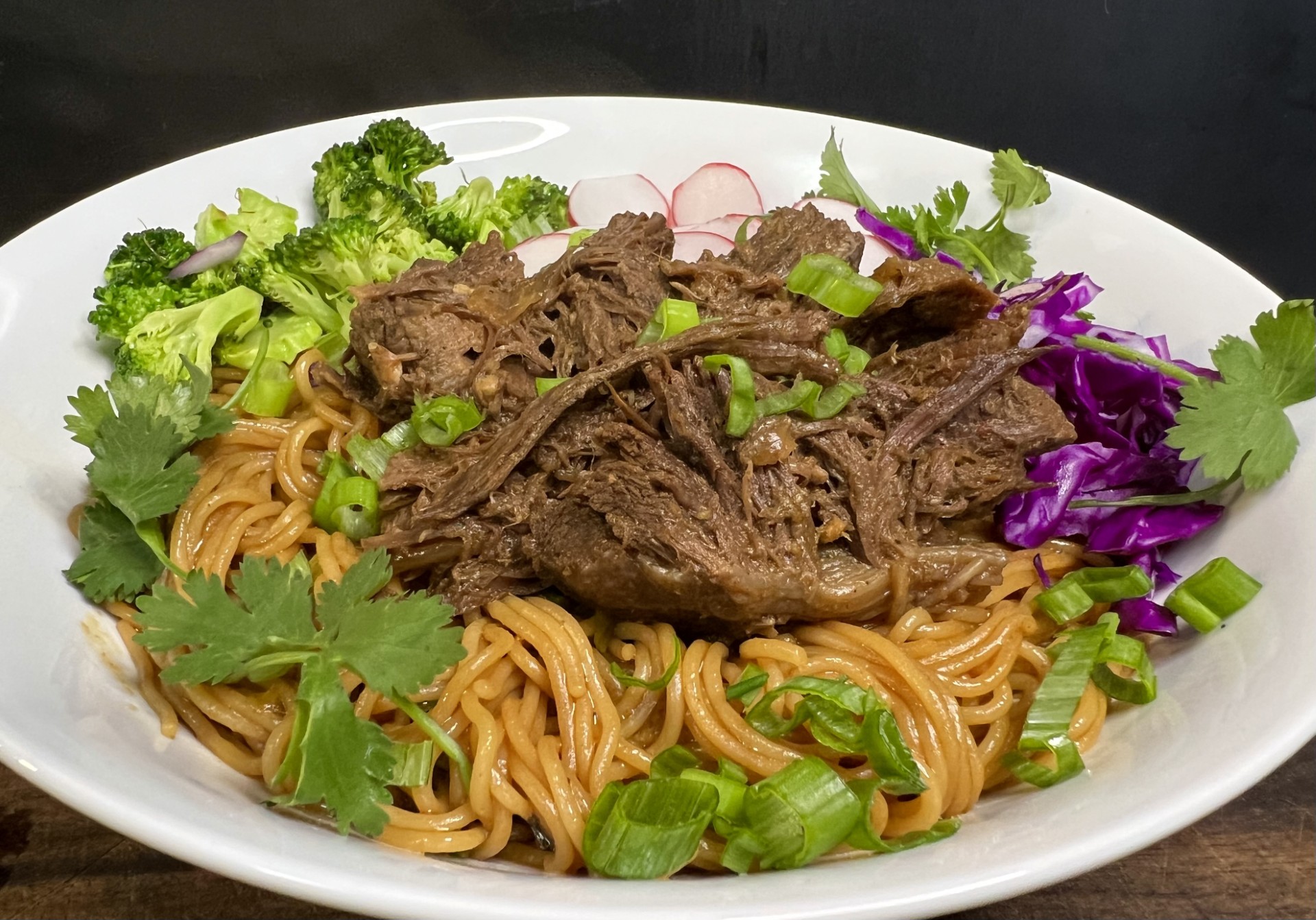 Thai Inspired Slow-Cooked Moose and Gochujang Ramen Bowl – Alaska Girl Eats